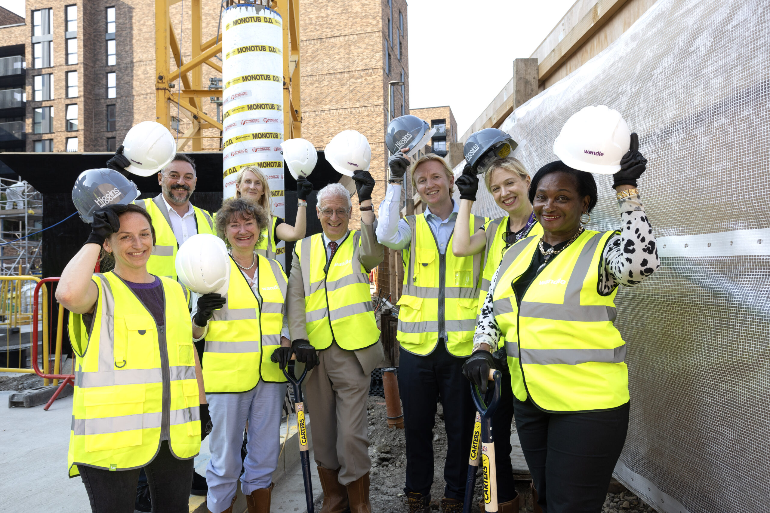 Wandle breaks ground on 93 affordable homes - Wandle Housing Association